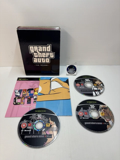 GRAND THEFT AUTO: The Trilogy GTA - Xbox Original £69.99 - PicClick UK