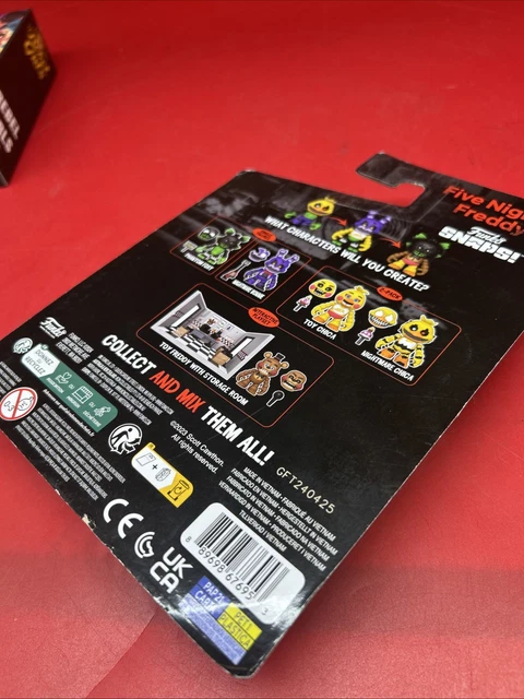 FUNKO SNAPS! FNAF Five Nights At Freddy’s Phantom Foxy 6pc SNAP & SWAP ...