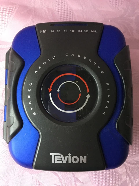 TEVION STEREO CASSETTEN Radio Kassetten spieler Player Walkman EUR 4,50 ...
