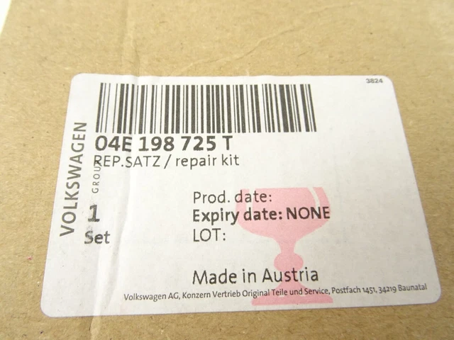 GENUINE AUDI SKODA Seat VW Turbo Servo Motor Repair Kit 04E198725T NEW ...