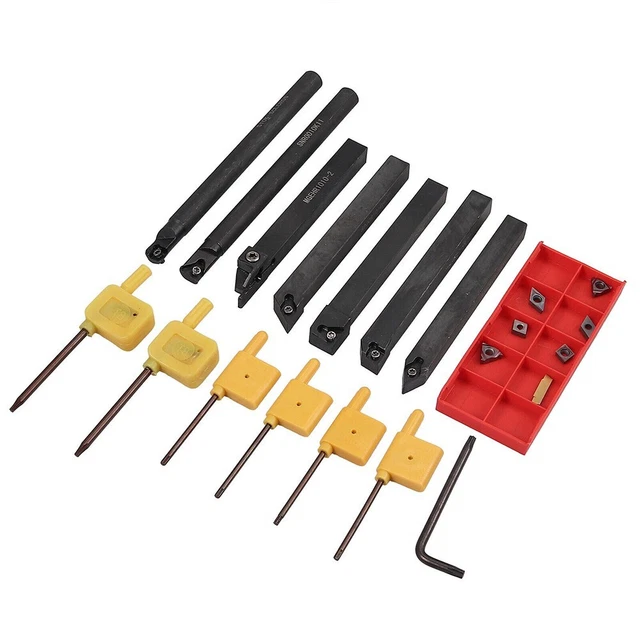 PACK COMPLET D'INSERTS et cl??s porte-outils pour un usinage efficace EUR 72,18 - PicClick FR