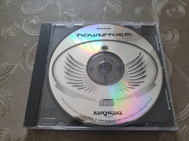 NOVASTORM PSYGNOSIS - PC CD ROM 1994 FMV shmup vintage classic - VGC £ ...