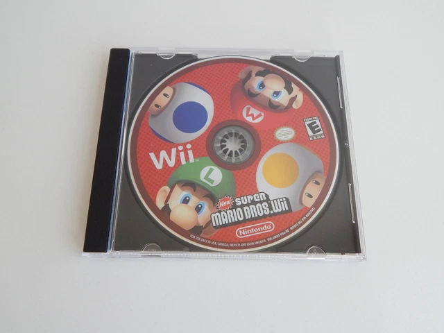 NEW SUPER MARIO Bros. Wii Game Disc in Case! Nintendo Wii £19.04 ...
