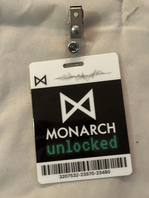 AFFICHE MONARCH LEGACY Of Monsters Godzilla NYCC 2023 12x18 et badge d ...