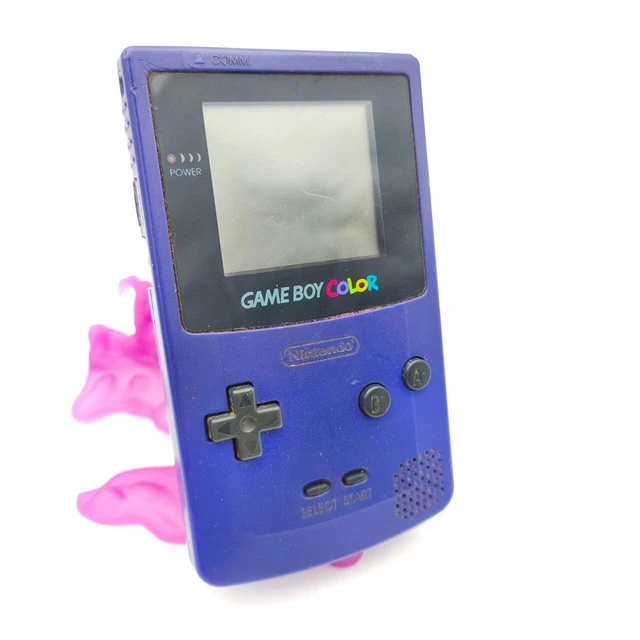 CONSOLE NINTENDO GAME Boy GB GBC Couleur Violet Parfaitement ...