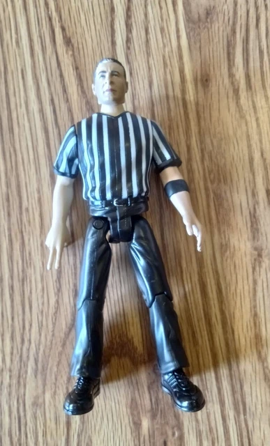 TALKING REFEREE FIGURE Wrestling Collectible Rare Ref Toy Wwe Aew Tna ...