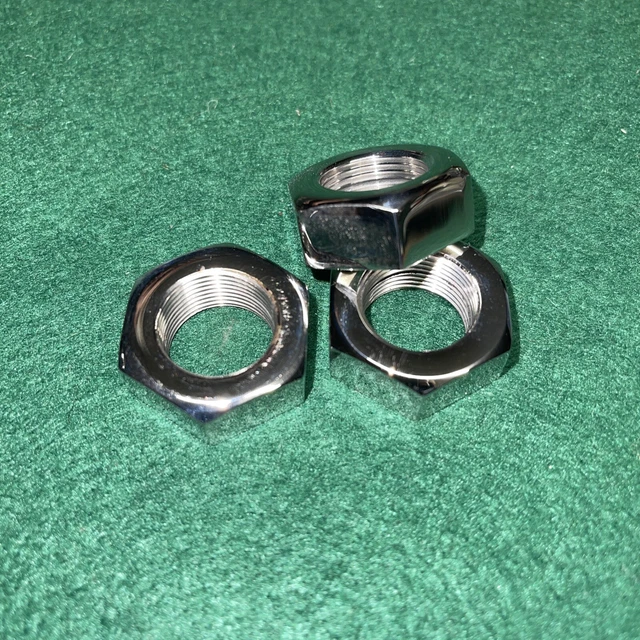 TRIUMPH UNIT AND Pre Unit 350 500 650 Wheel Spindle Nuts F1747 82-1747 ...