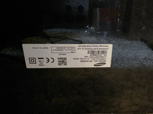 SAMSUNG BLACK SOUNDBAR with Subwoofer and Remote Control £42.30 ...