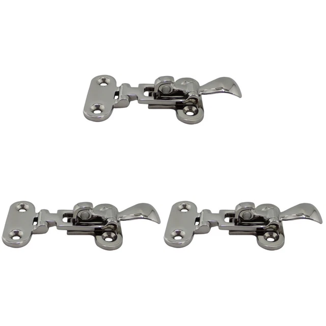 3 COUNT BOAT Yacht Rv Accessories Marine Hardware Safety Latch Snap ...