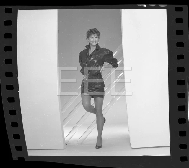MARKIE POST NIGHT Court TV Actress Model Harry Langdon Negative w ...