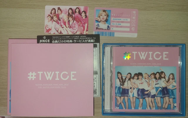 TWICE 1ST JAPAN Album "#TWICE" Limited Edition Ver. A w/ Photocards K ...