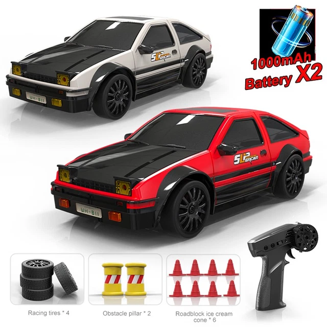 RC DRIFT CARS 1:24 Mini 4WD 2.4GHz Remote Control High Speed Racing Car ...