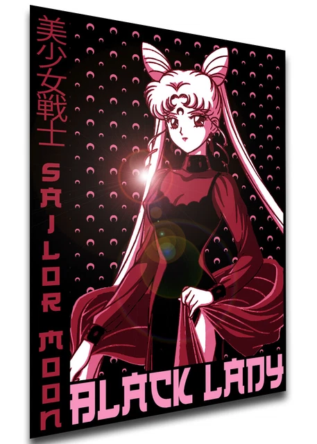 POSTER JAPANESE STYLE - Sailor Moon - Lady Nera - Black Lady - PE0351 ...