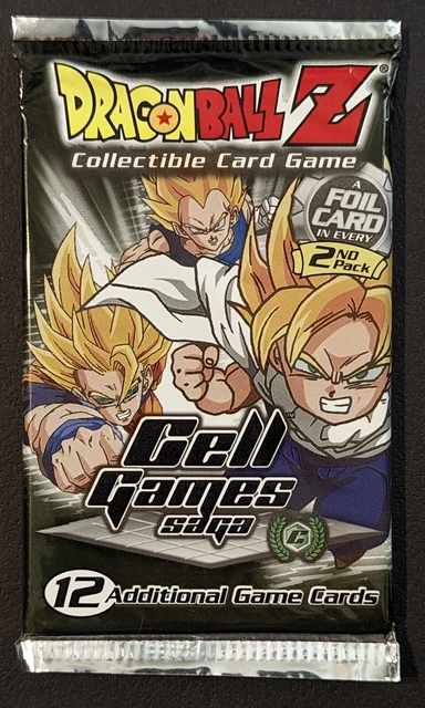 CELL GAMES SAGA * Dragon Ball Z (Score) * Limited * Sealed Booster Pack ...