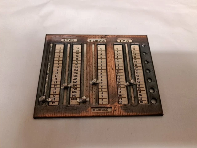 THE MP HANDY Guide For Knitting And Crochet - British Made- Reg No ...