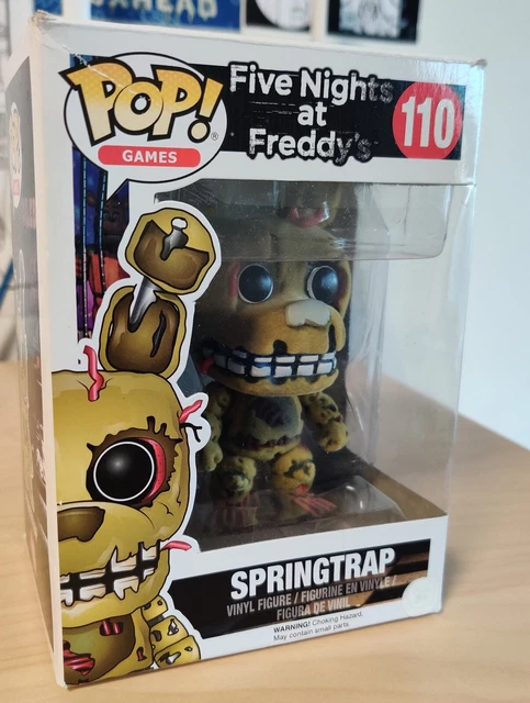 FUNKO POP! FIVE Nights at Freddy's - Springtrap (Flocked) - 110 £142.74 ...