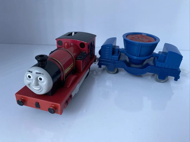 TRACKMASTER THOMAS THE Tank Engine Battery Train Red Rheneas e camion ...