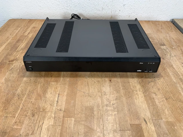 BRAUN PA4 AMPLIFICATORE Atelier Hifi Amplifier Nero EUR 249,00 ...