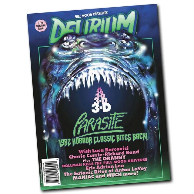 DELIRIUM MAGAZINE #17 Parasite 3-D The Granny Maniac Ex Condition £9.70 ...