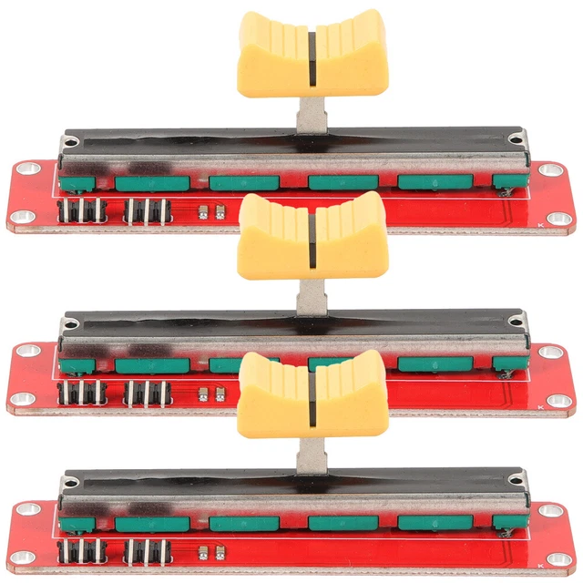 3 PCS SLIDE Potentiometer Pcb Linear Sliding Potentiometers Pad £9.98 ...
