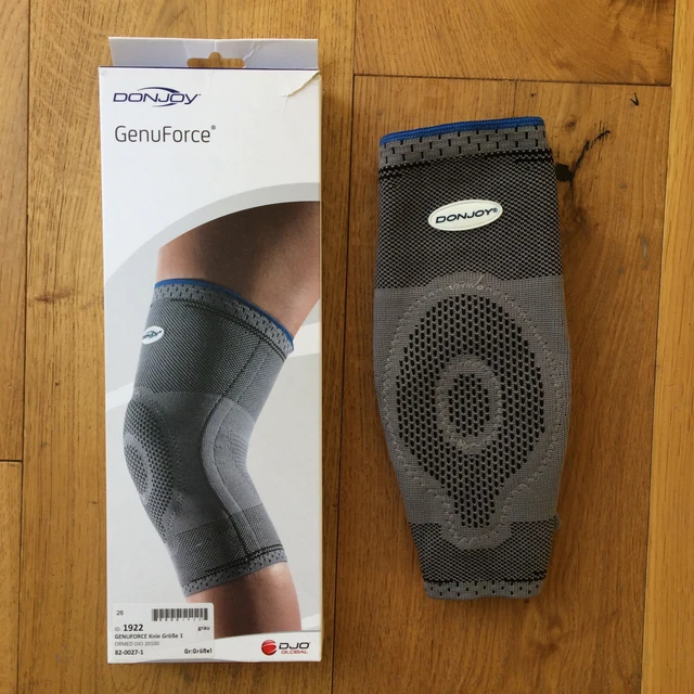 DONJOY GENUFORCE KNIE Größe 1 grau 82-0027-1 Kniebandage EUR 9,99 ...