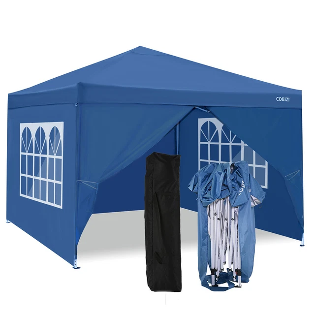 FALTZELT FALTPAVILLON PAVILLON 3x3 Partyzelt Klappzelt Gartenpavillon ...