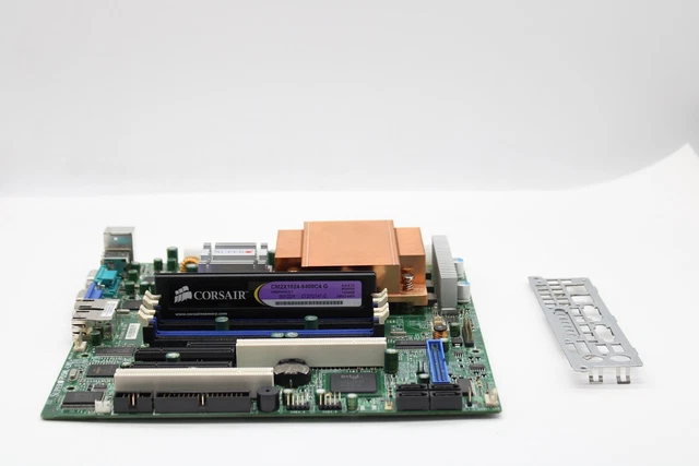 SUPER MICRO PDSML-LN+ Server Motherboard w/ Intel Core 2 Duo CPU / 1GB ...