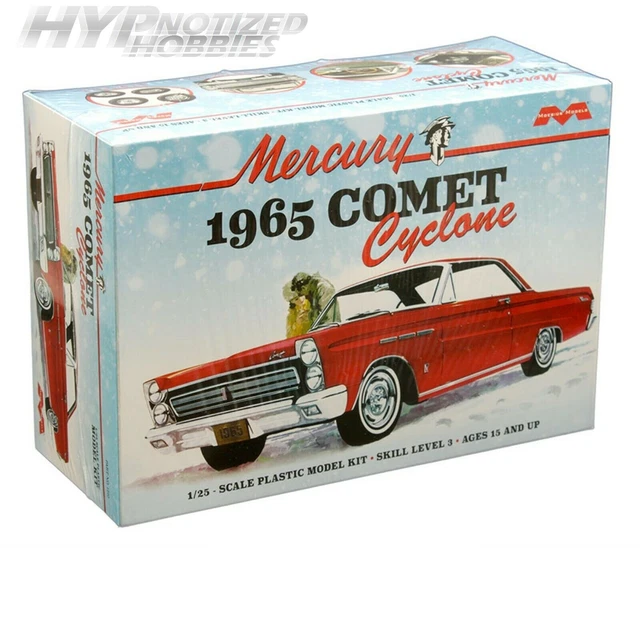 MOEBIUS MODEL KIT 1:25 1965 Mercury Comet Cyclone 1210 $26.95 - PicClick