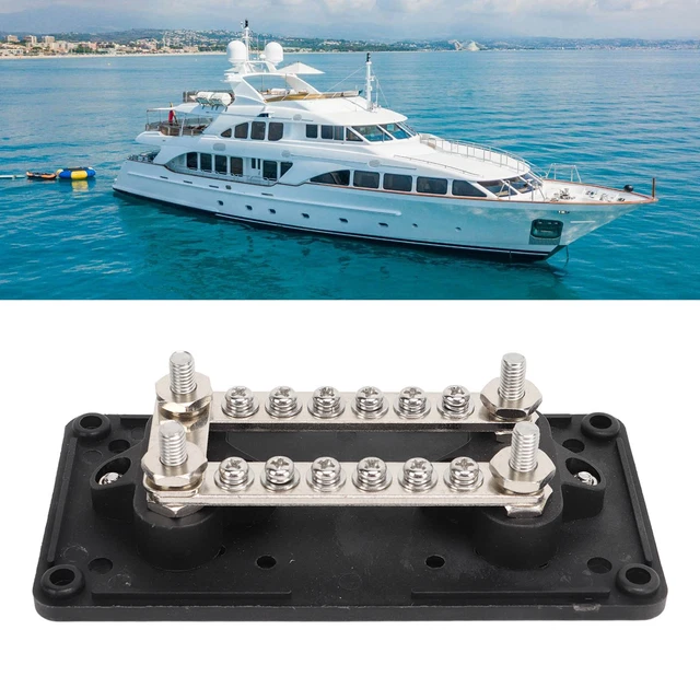 BUS BAR TERMINAL Junction Box M4 Bus Bar Power Distribution Box 6 Way ...