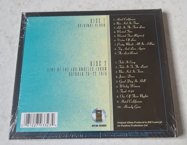 EAGLES - HOTEL California 40th Anniversary Expanded Edition 2 Disc CD ...