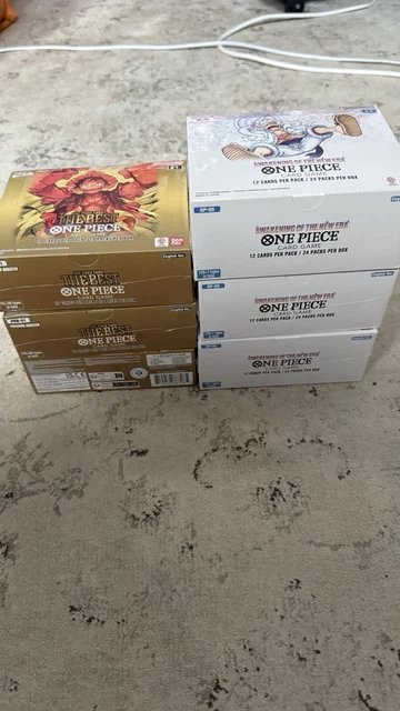 ONE PIECE CARD Game: Premium Booster Box (PRB-01) - SEALED X2 £343.32 ...