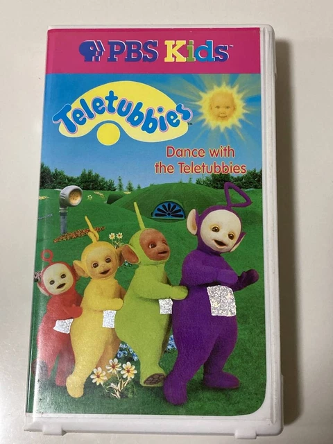 TELETUBBIES DANCE WITH The Video VHS Let's English Ver Education Kids ...