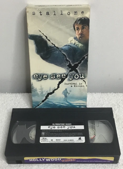 EYE SEE YOU (VHS, 2002) Sylvester Stallone - Hollywood Video Rental ...
