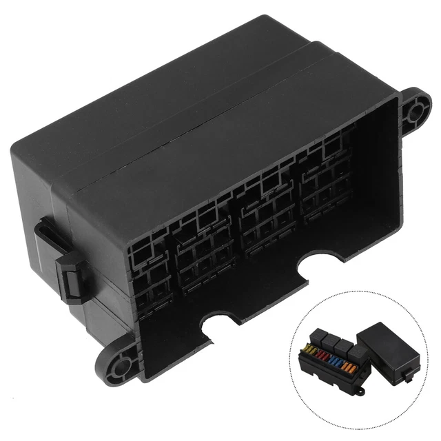 HEAVY DUTY 12-WAY Fuse Holder Box with Relays £22.85 - PicClick UK
