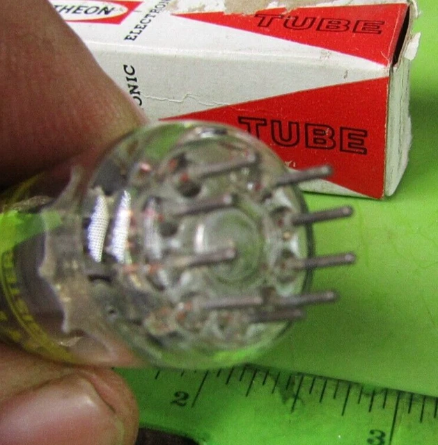 RAYTHEON 6DX8/ECL84 VACUUM Tube TV Guitar AMP Ham Radio NOS NIB Japan ...