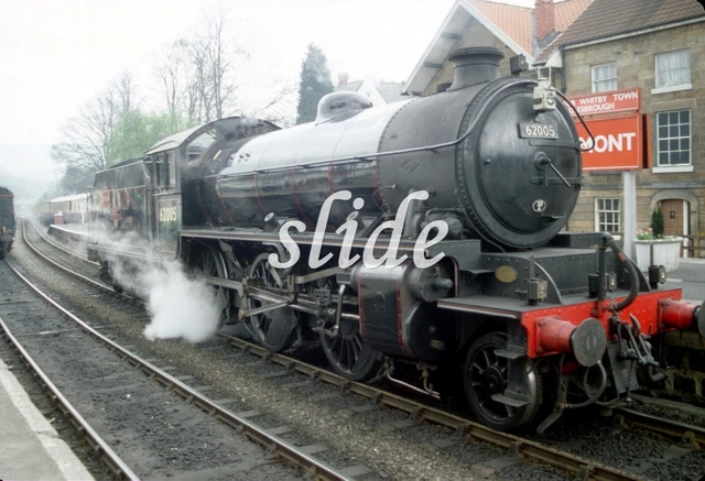 BRITISH RAIL LNER Steam Locomotive 62005 Grosmont Original Slide ...