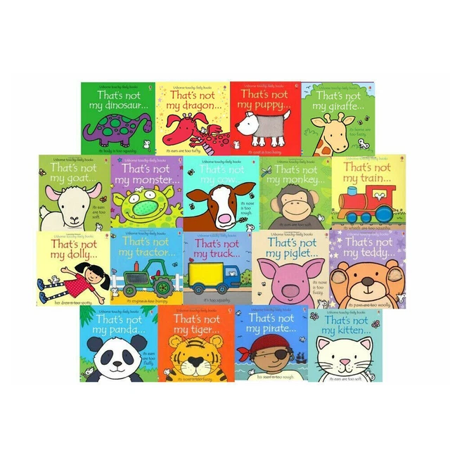 THATS NOT MY.... Collection Usborne touchy feely books, penguin, dolly ...