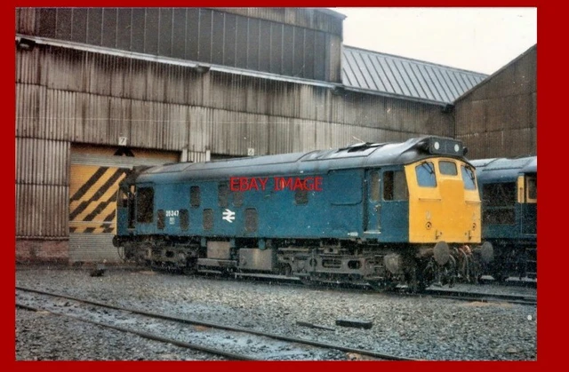 PHOTO CLASS 25 Loco No 25247 £1.65 - PicClick UK