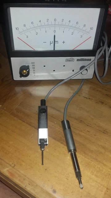 MAHR MILLITRON FEINPRÜF Typ: 1200 IC , incl. 2 Induktiven Messtastern ...
