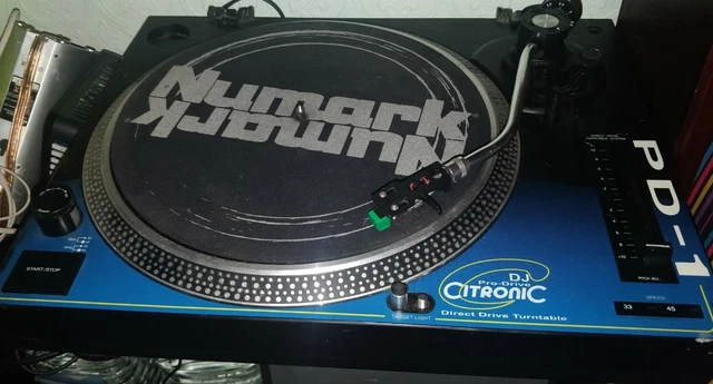 CITRONIC DIRECT DRIVE Turntables, PD1 DJ Pro-Drive x 2 spare/repair £61.00 - PicClick UK