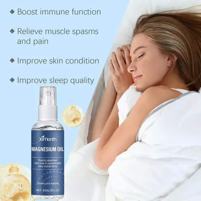 PURE MAGNESIUM OIL Spray - 100% Pure & Natural Magnesium Oil Spray ... PURE MAGNESIUM OIL Spray - 100% Pure & Natural Magnesium Oil Spray ...
