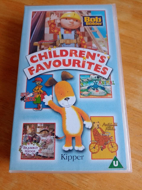 CHILDREN'S FAVOURITES BOB Kipper Brambly Hedge Pal Vhs Video Kids ...