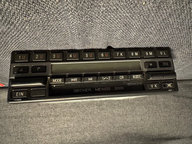 BECKER MEXICO 2000 Typ BE 1430 Radio Mercedes-Benz W124 W126 W140 R129 ...