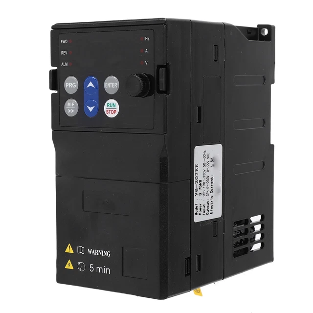 VARIABLE FREQUENCY DRIVE 1PH Input 3PH Output Converter Inverter ...