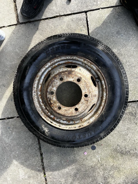 FORD TRANSIT STEEL Wheel Rim 15 Inch 6 Stud Smiley MK4 Mk5 tipper Van ...