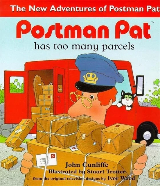 POSTMAN PAT HAS Too Many Parcels: 41, Cunliffe, John £10.99 - PicClick UK