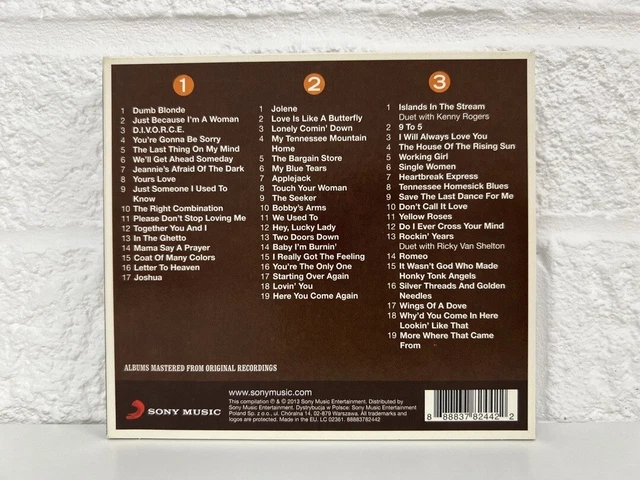 THE REAL DOLLY Parton CD The Ultimate Collection Box Set Of 3 CDs Album ...