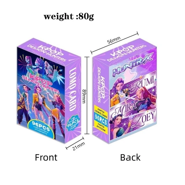 KPOP DEMON HUNTERS Huntrix Huntr/X Merch Photocards Birthday Holiday Flash Cards £4.63 - PicClick UK