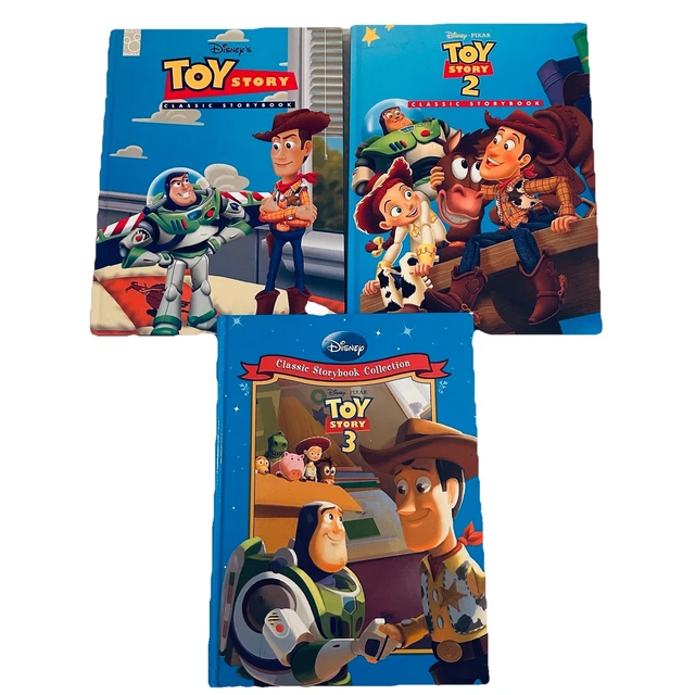 TOY STORY 1, 2 & 3 Disney Classic Storybook Collection hardcover 2005/ ...