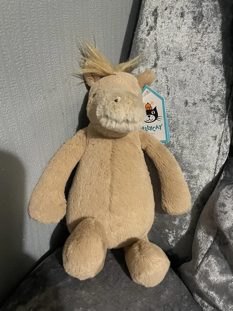 JELLYCAT I AM Bashful Pony Small Soft Plush Toy New Tags Horse £50.00 ...